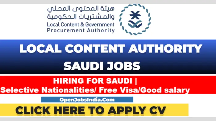 Saudi Jobs - Multiple Vacancies in Local Content & Government ...